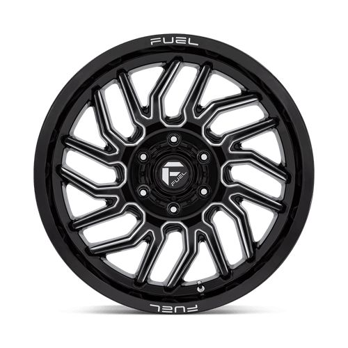 Fuel 1PC - D807 HURRICANE | 20X9 / 1 Offset / 6X135 Bolt Pattern | D80