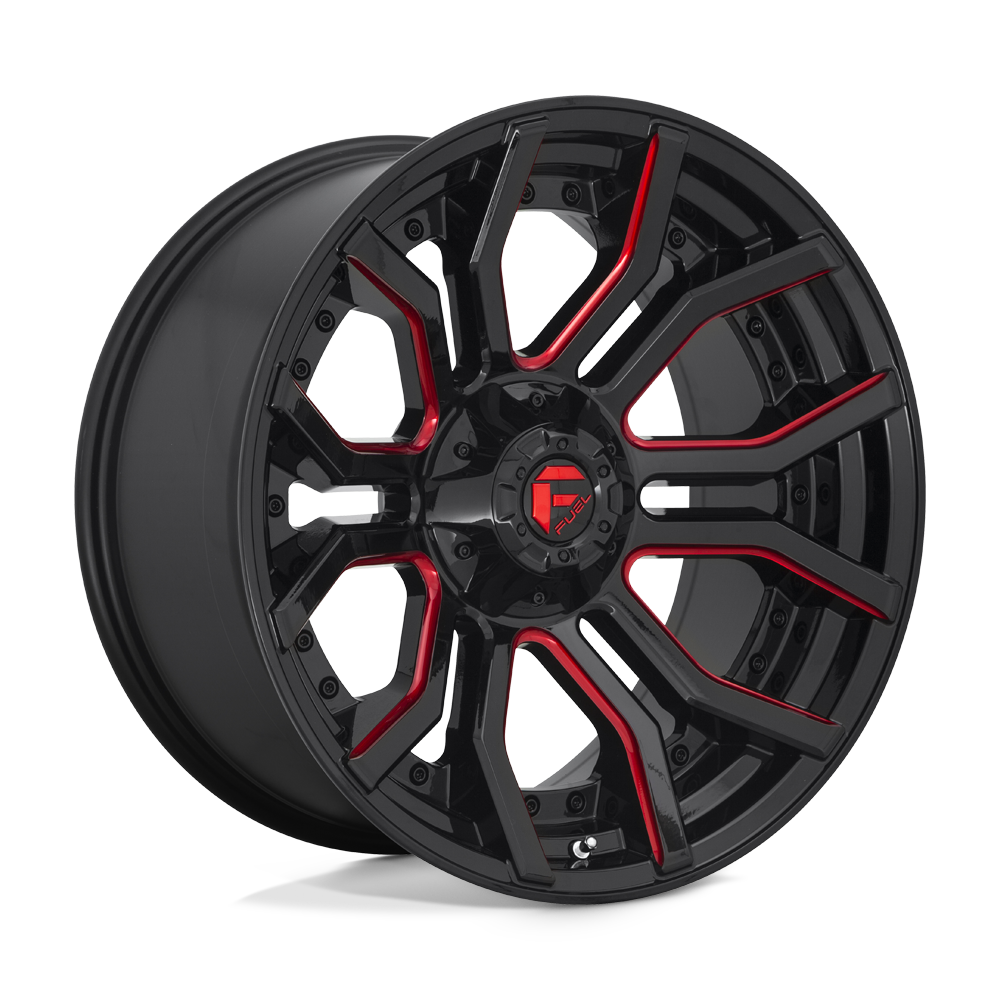 Fuel 1PC - D712 RAGE | 20X10 / -18 Offset / 6X135/6X139.7 Bolt Pattern