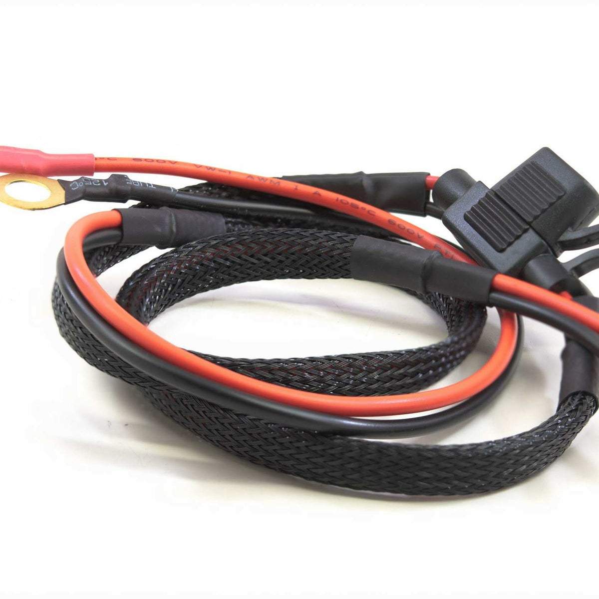 Morimoto WP323 Fused Power Harness W/Terminals (12V +/-) – Ess K Customs